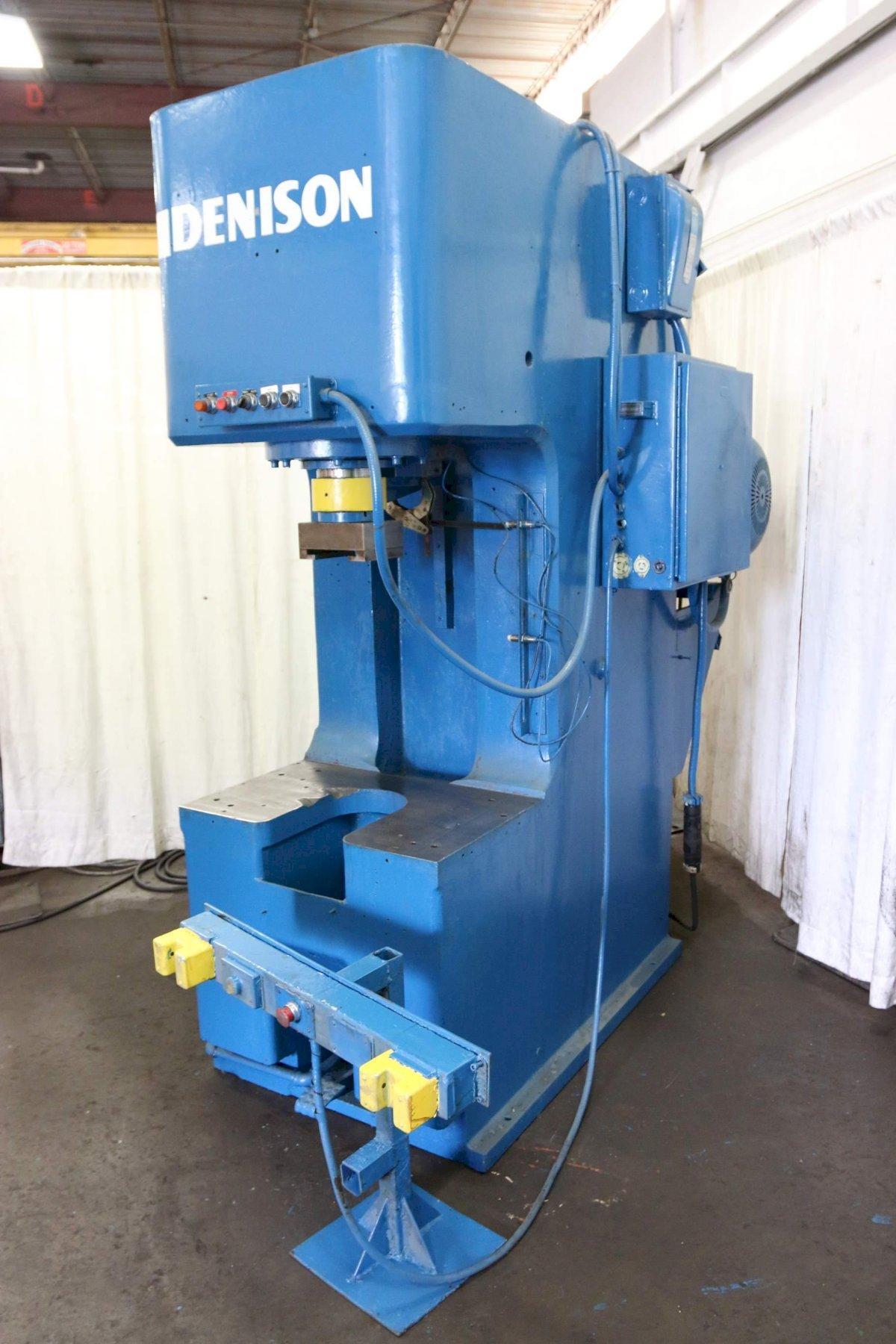 For Sale - 50 TON DENISON HYDRAULIC C FRAME PRESS: STOCK #63220 ...