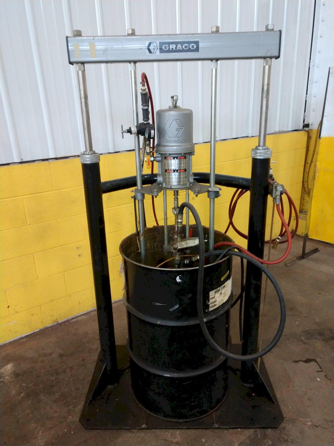 For Sale - 55 GALLON BARREL GRACO MODEL # A95K PNEUMATIC AIR PUMP ...