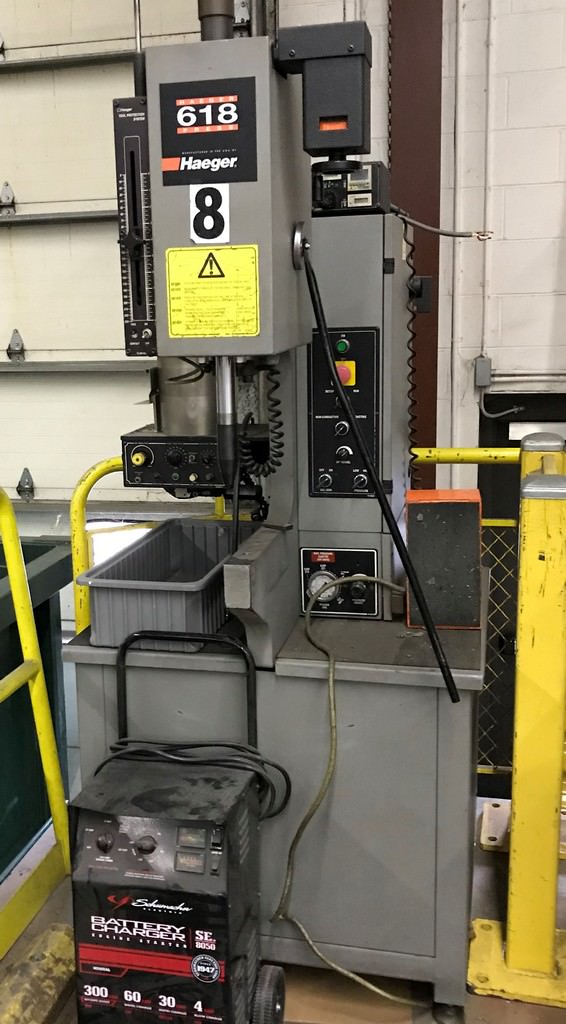 For Sale - Haeger 618 Plus Fastener Insertion Press, 6 Ton 18" Throad ...