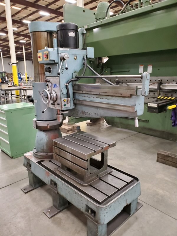 For Sale - #22261 Wilton 4' x 12' Radial Arm Drill with Spindle Speeds ...