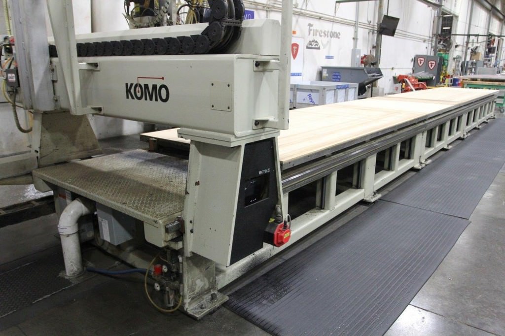 For Sale - Komo Router, X-Axis 684", Y-64", 24,000 RPM, Fanuc i CNC, (2 ...