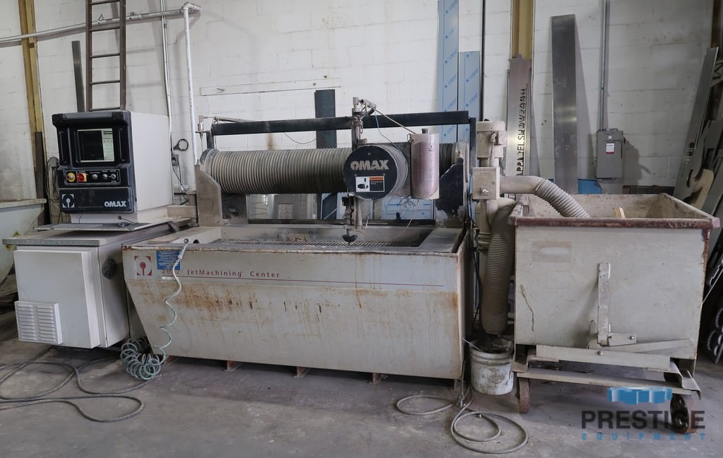For Sale - Omax 2652 Abrasive Water Jet, 30 HP Direct Drive Pump ...