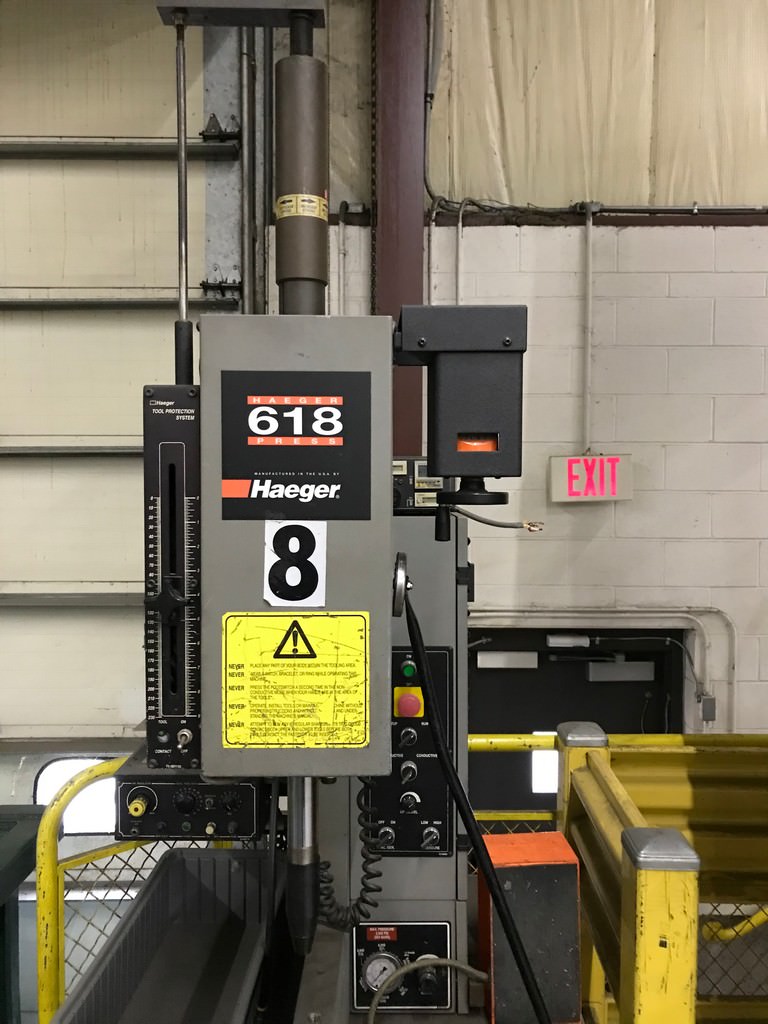 For Sale - Haeger 618 Plus Fastener Insertion Press, 6 Ton 18" Throad ...