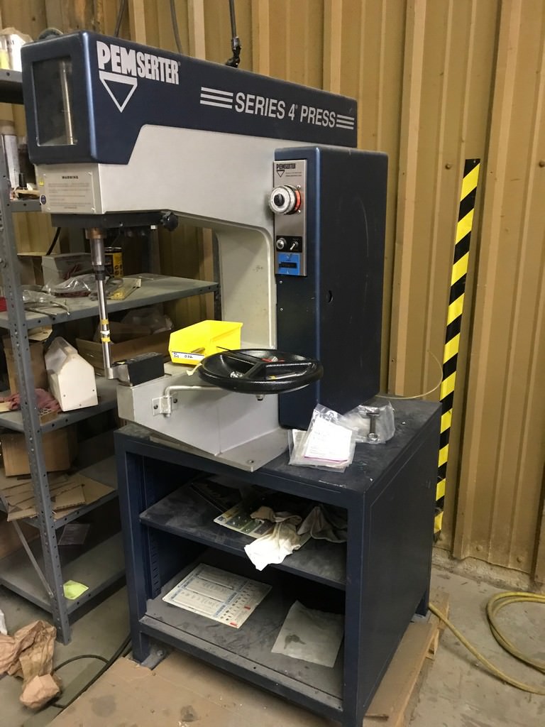 For Sale - Pemserter Series 4, 6 Ton, 18" Throat, Adjustable Stroke ...