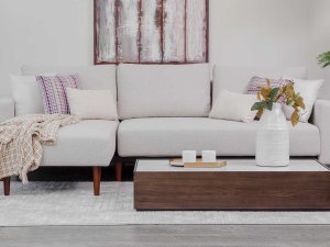 Modular sofa cama Halo beige – LoftNoa