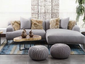 Modular gris derecho Scandi – LoftNoa