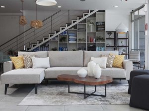 Modular sofá cama izquierdo pata metálica – LoftNoa