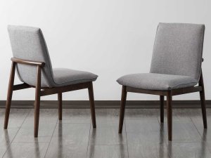 Silla de comedor Hey light grey – LoftNoa