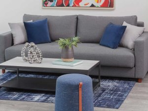 Sofa cama Niza gris – LoftNoa