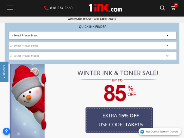 1ink.com Coupon Codes | 15% off Sitewide. | 1ink.com Coupons and Deals ...