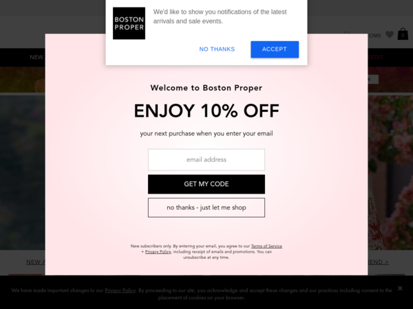 Boston Proper Deals | 15% off Your First order When You Become a ...