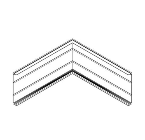 10 Ft X 4 In Armstrong Axiom Classic Straight Trim