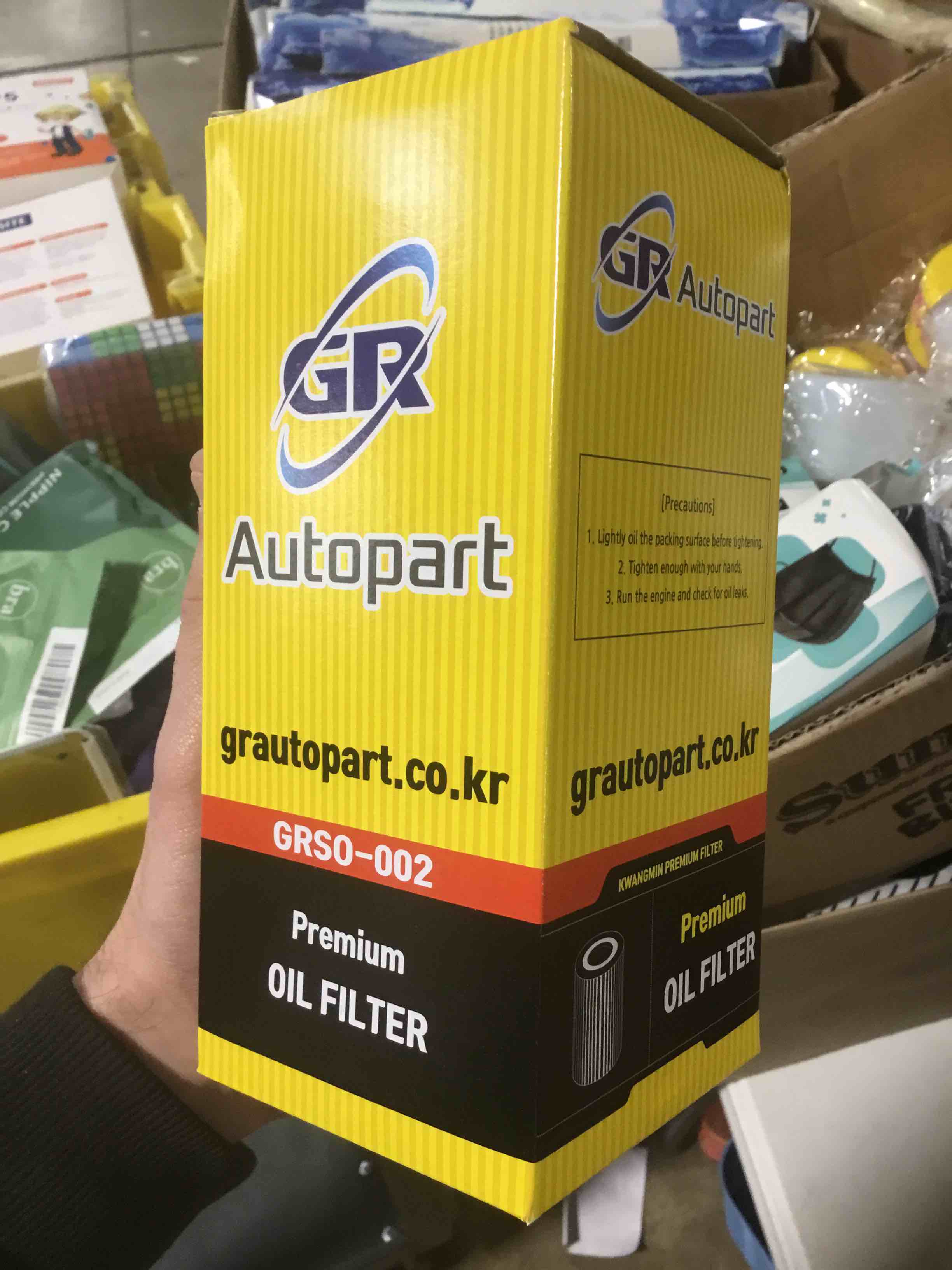 GR AUTOPART PREMIUM OIL FILTER GRSO-002