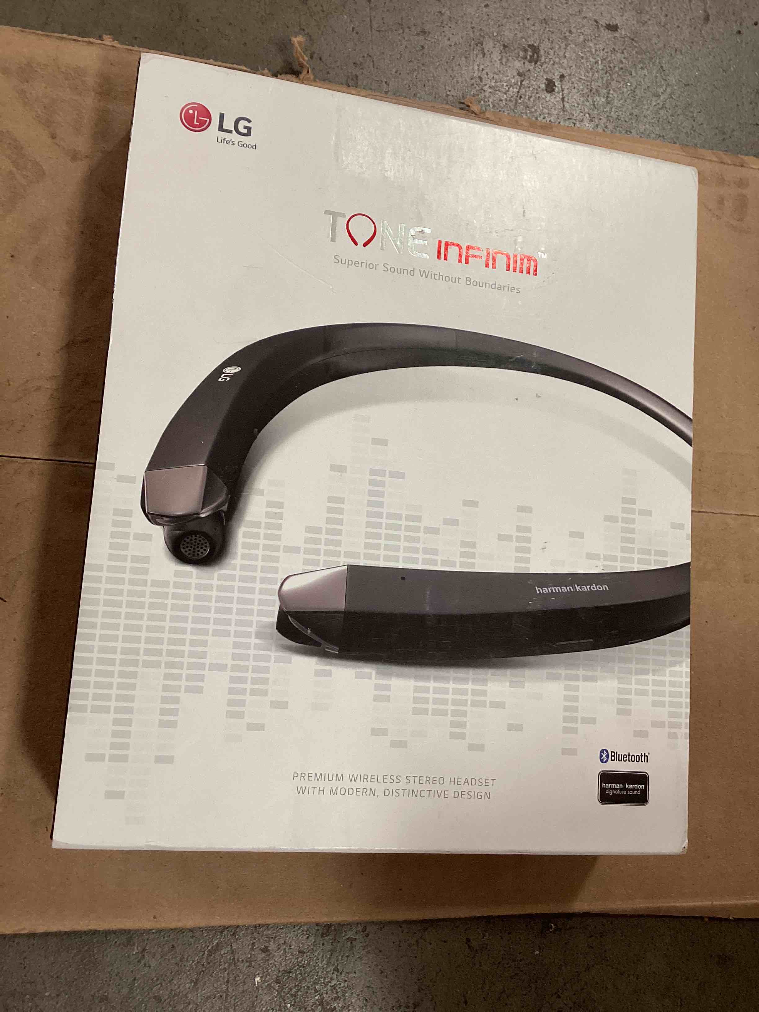 LG HBS-910 Tone Infinim Bluetooth Stereo Headset - Black
