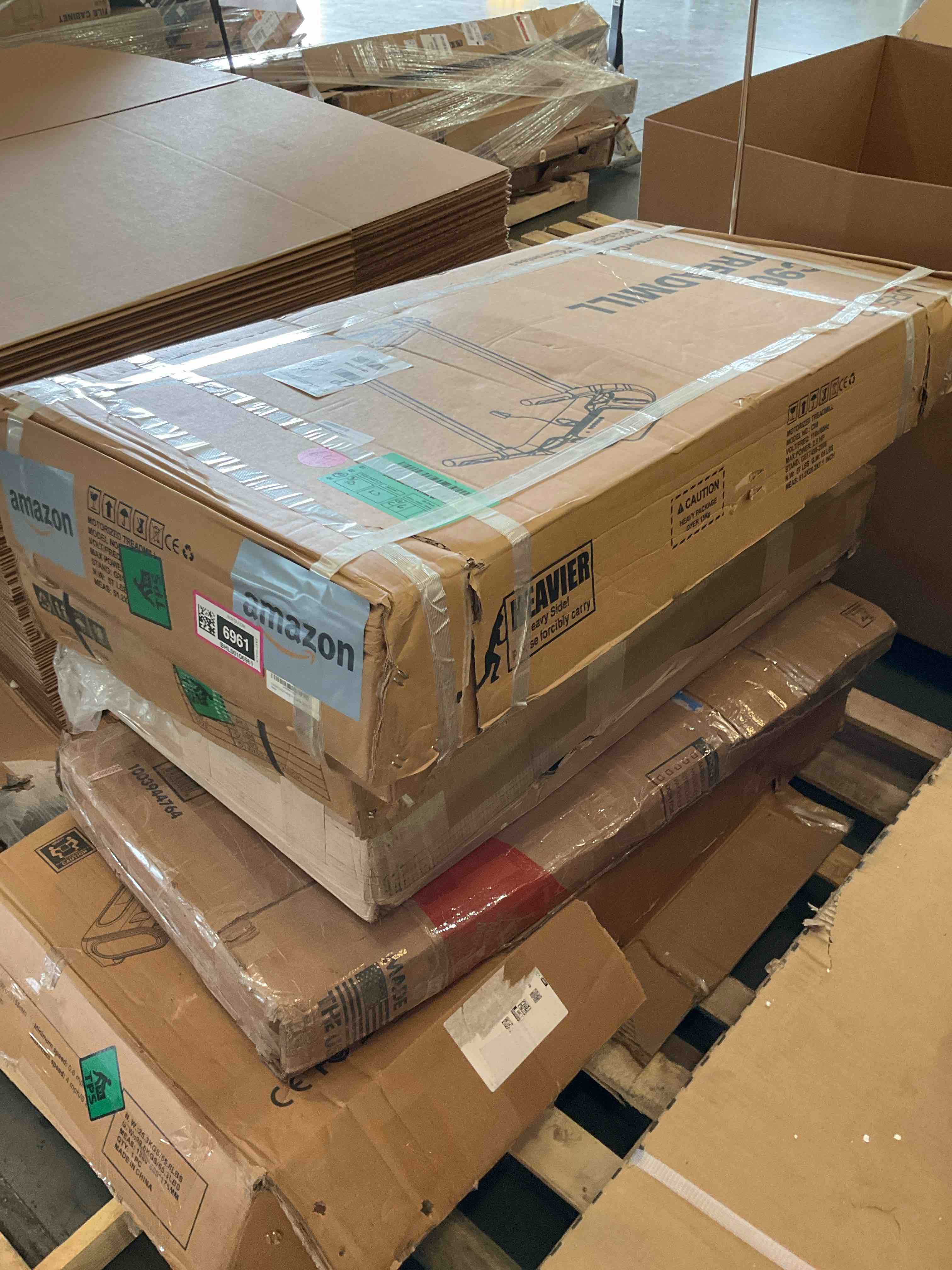 assorted treadmills by the Pallet