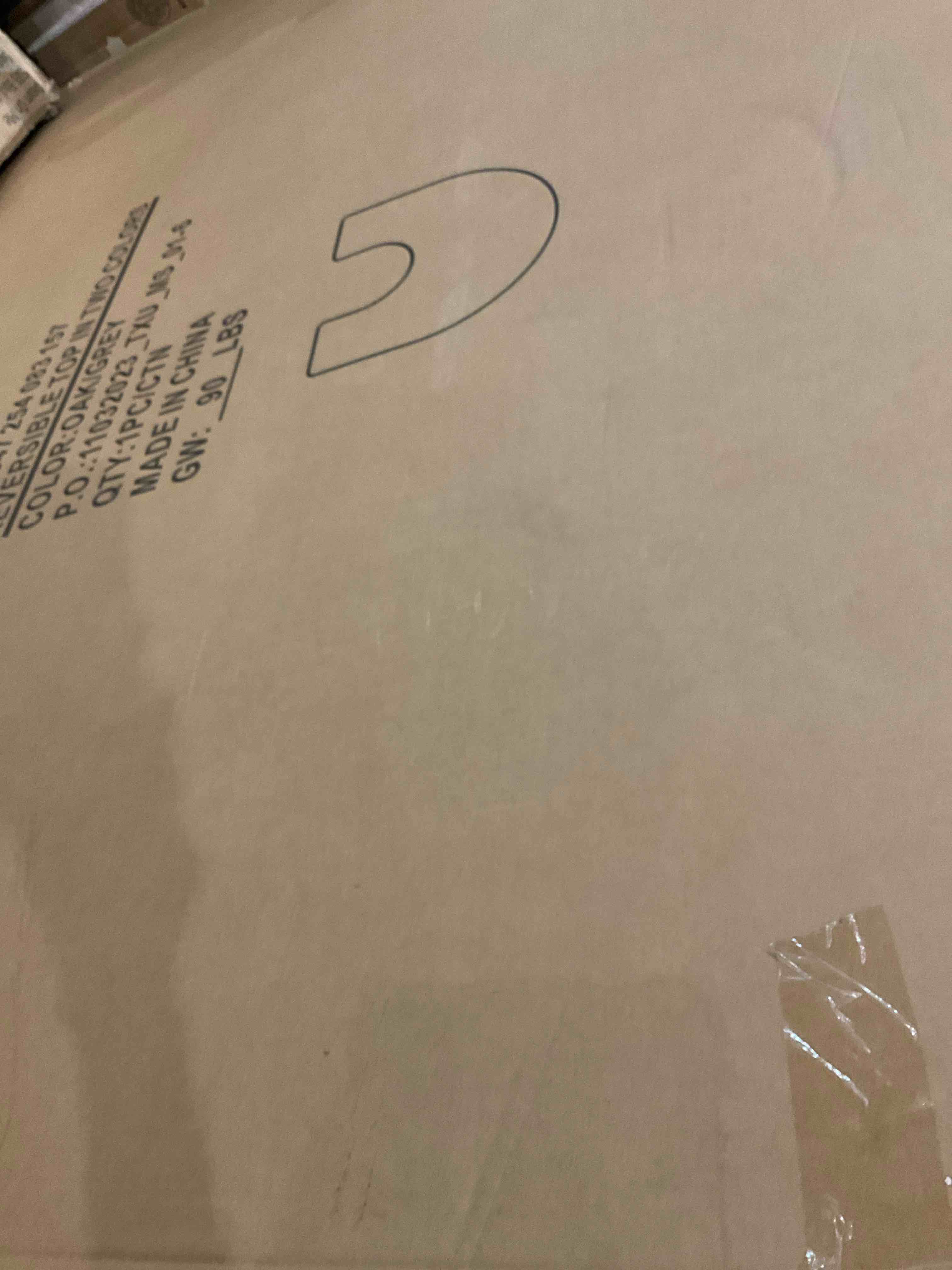 FDP Half Moon Activity School and Office Table (36 x 72 inch), Standard ...