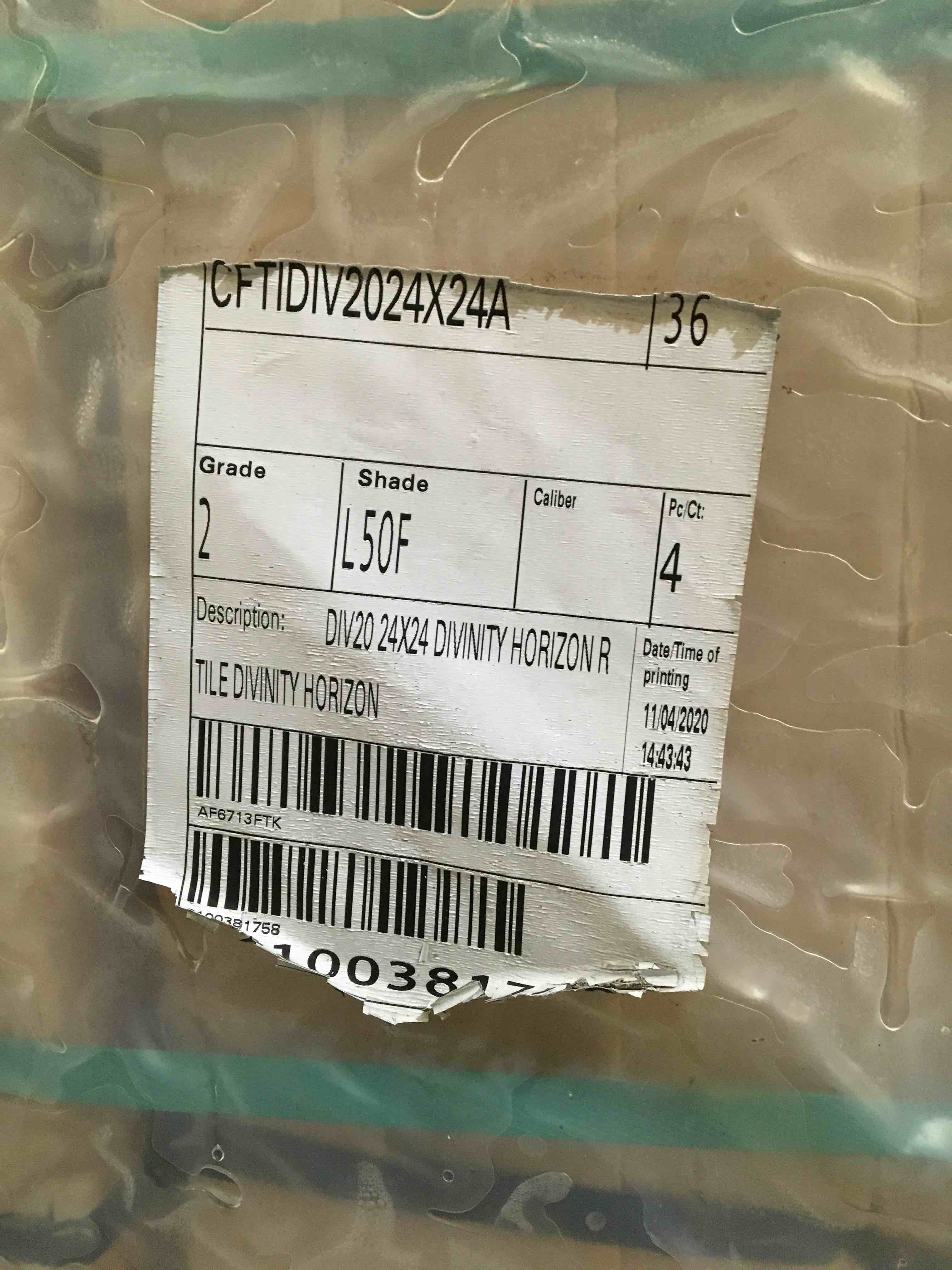 24” x 24” Divinity Horizon Tile