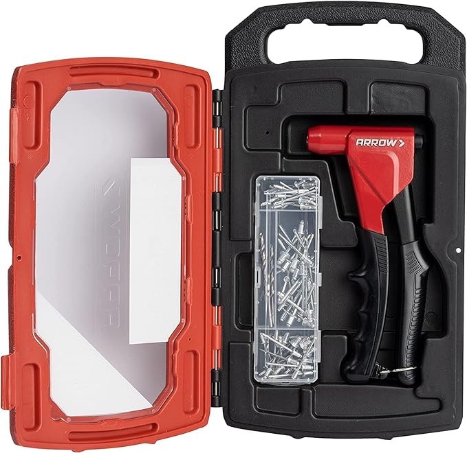 Arrow RT200MKIT Headless One-Handed Rivet Tool Kit Manual Riveter Set ...