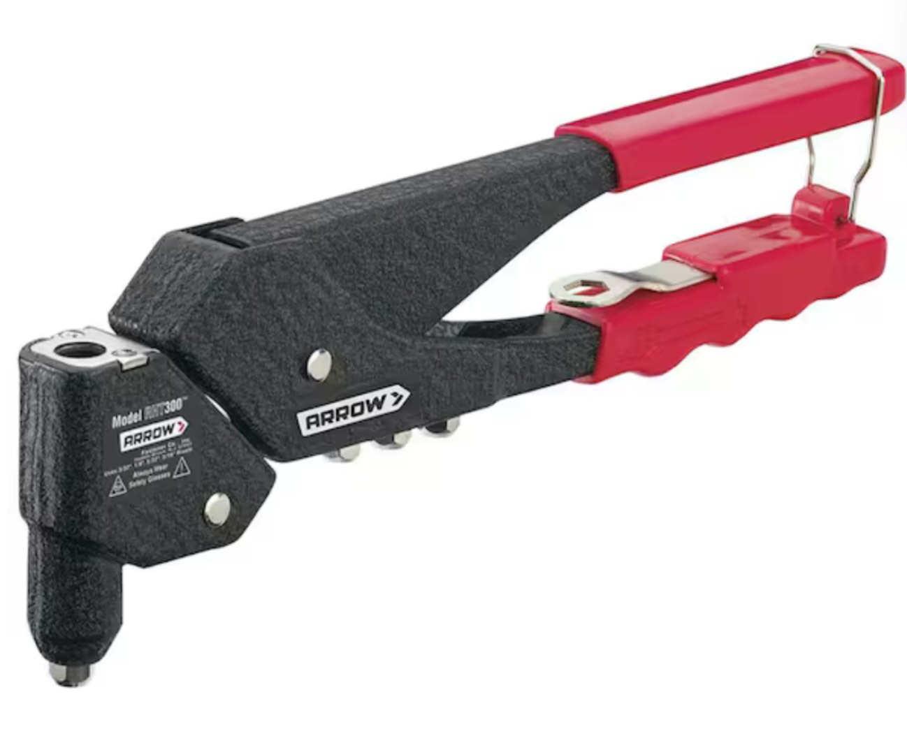 Arrow RHT300 Professional Swivel Head Rivet Tool Red
