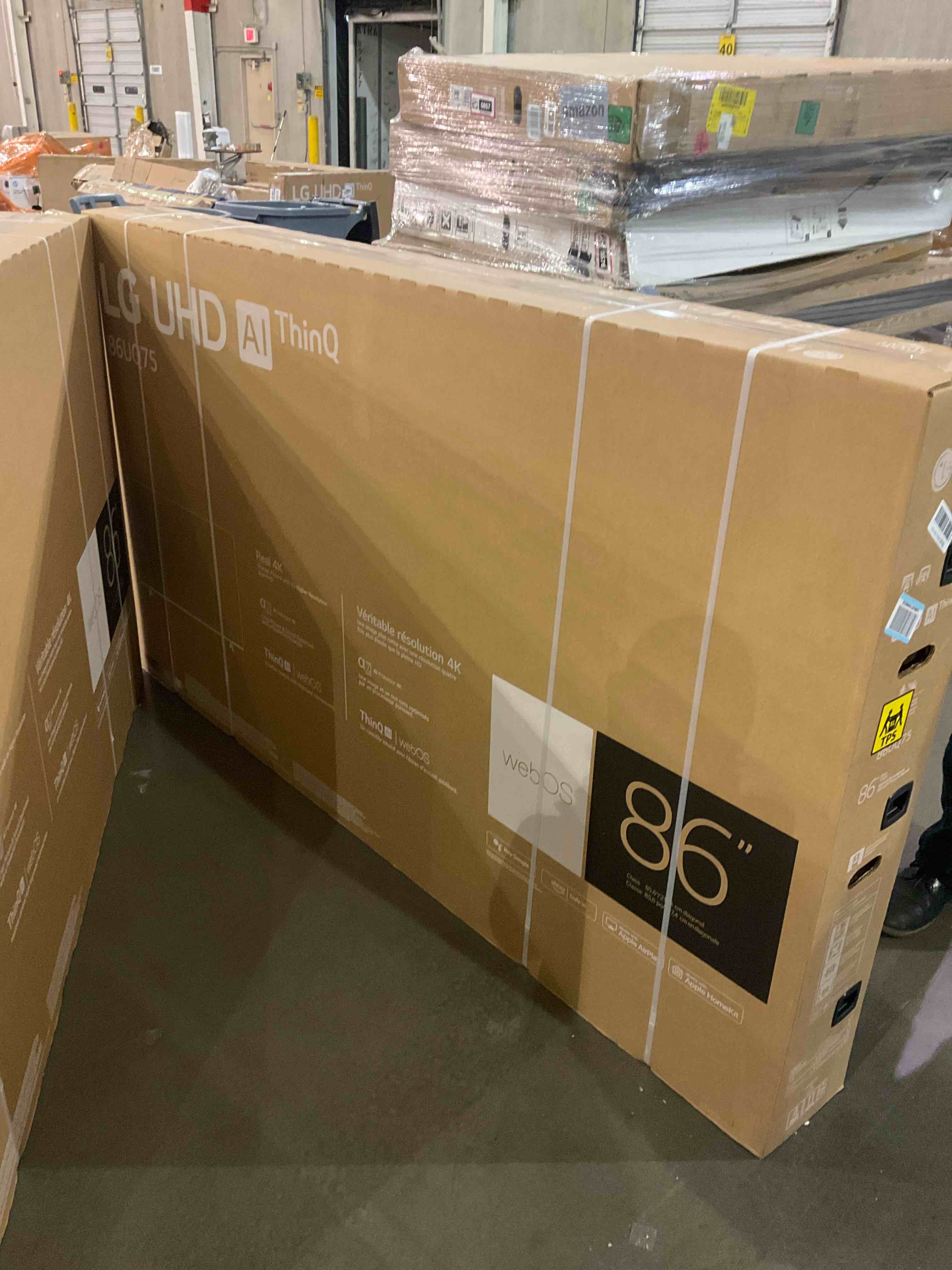 LG UQ7590 86-Inch Class UHD Smart TV 86UQ7590PUD, 2022 - AI-Powered 4K ...