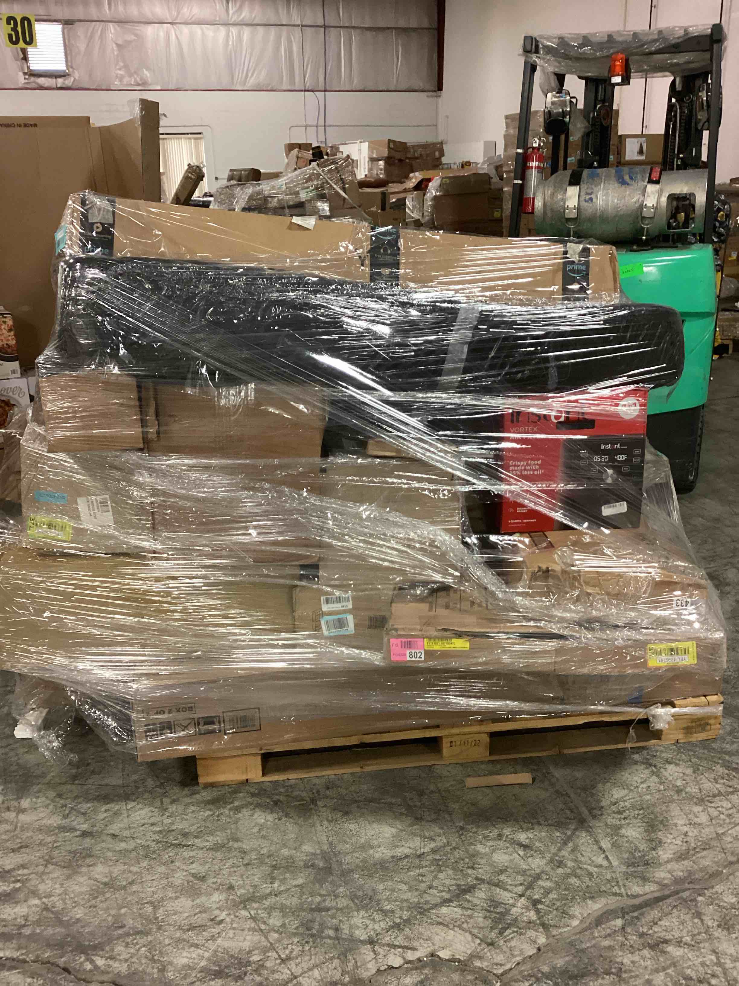 miscellaneous pallet