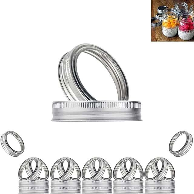 mason jar replacement rings