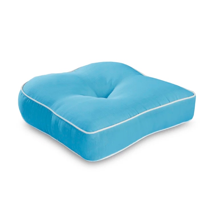 Adelphine Outdoor Seat Cushion Blue