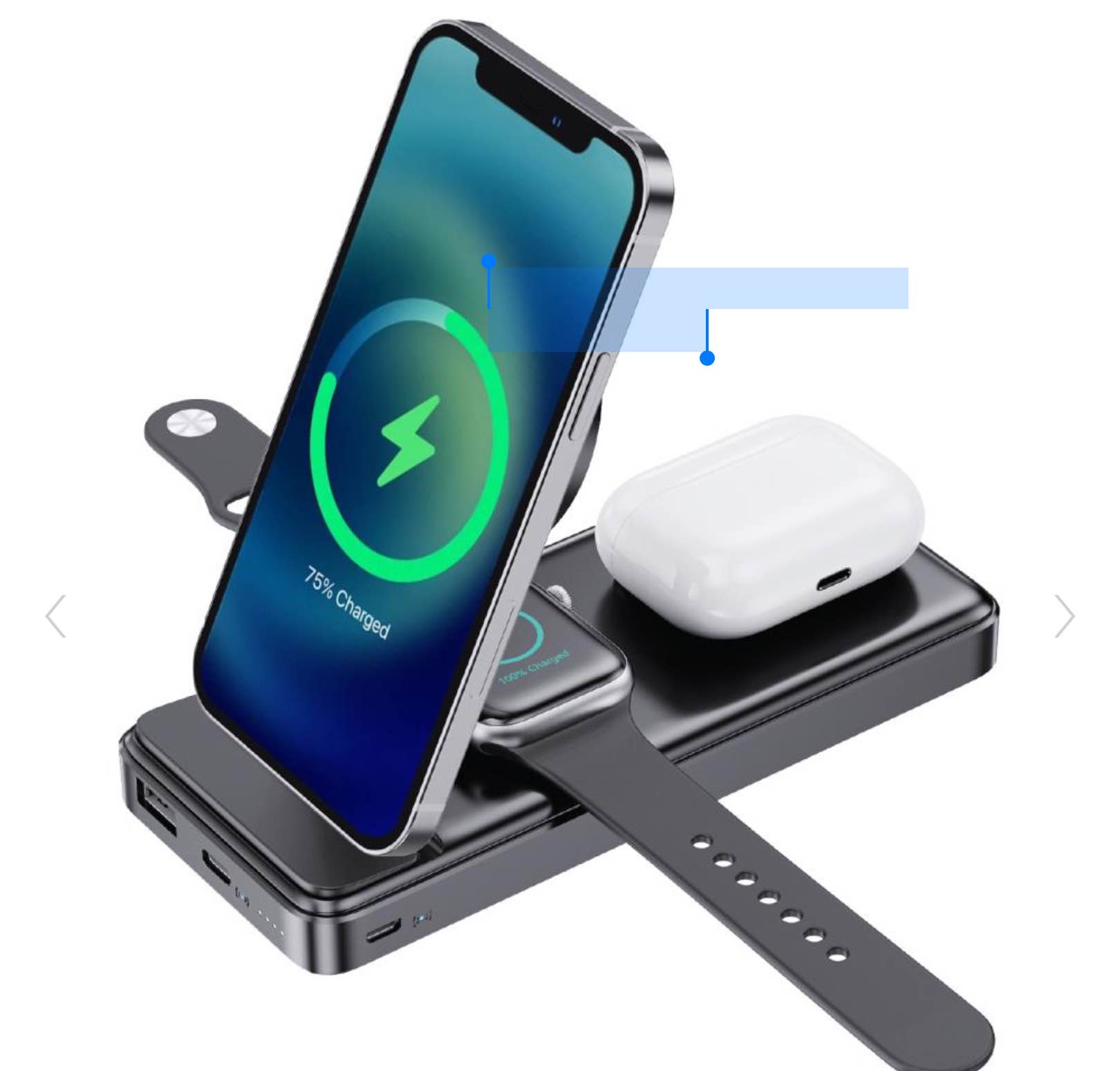 The Portable Apple Device Charging Station