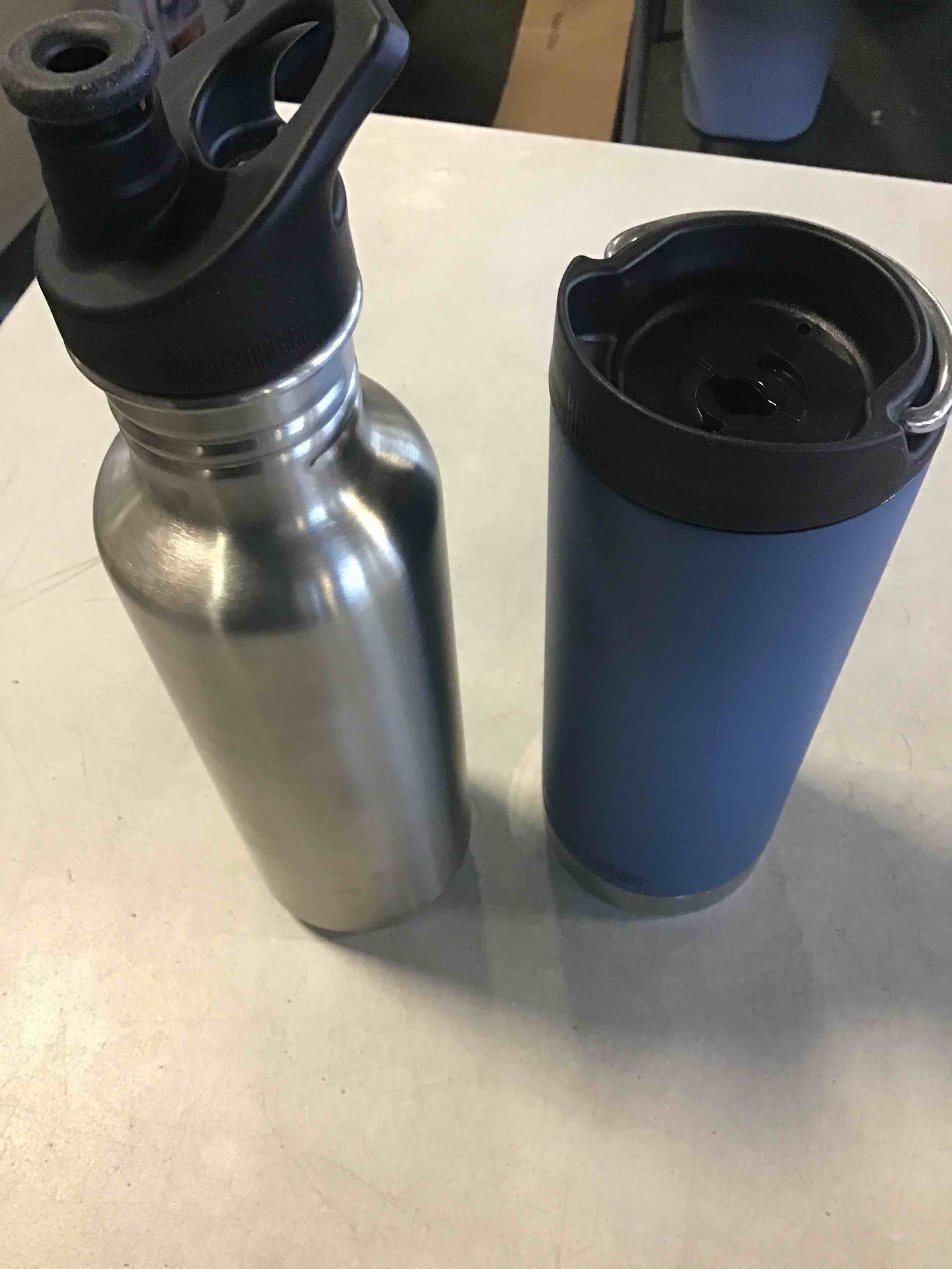 Klean Kanteen Wide Mouth Single Wall Stainless Steel Water Bottle (w ...