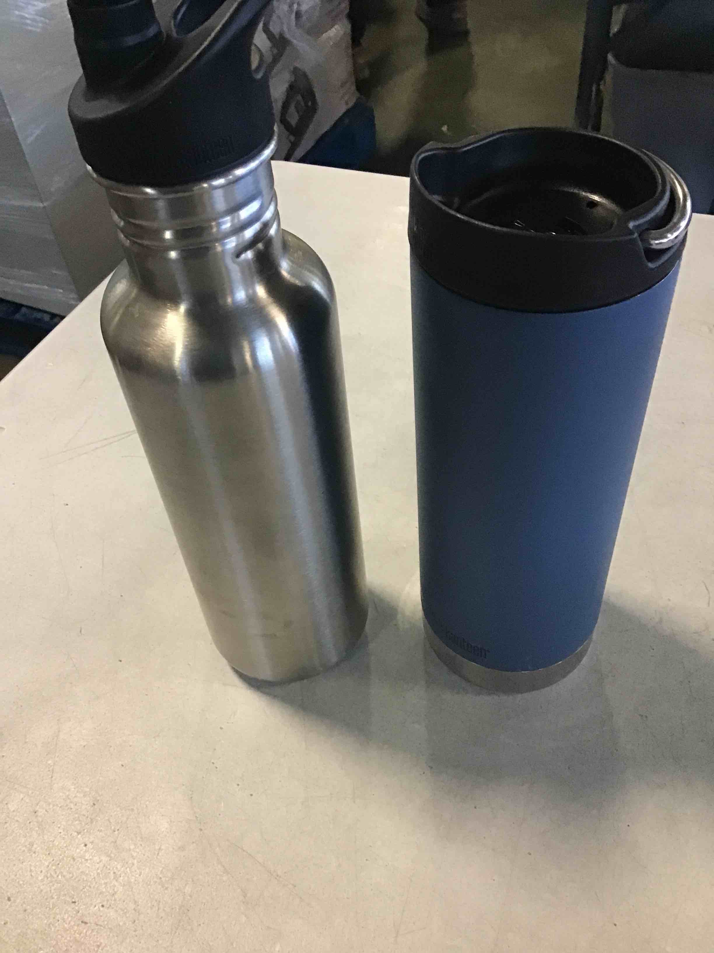 Klean Kanteen Wide Mouth Single Wall Stainless Steel Water Bottle (w ...
