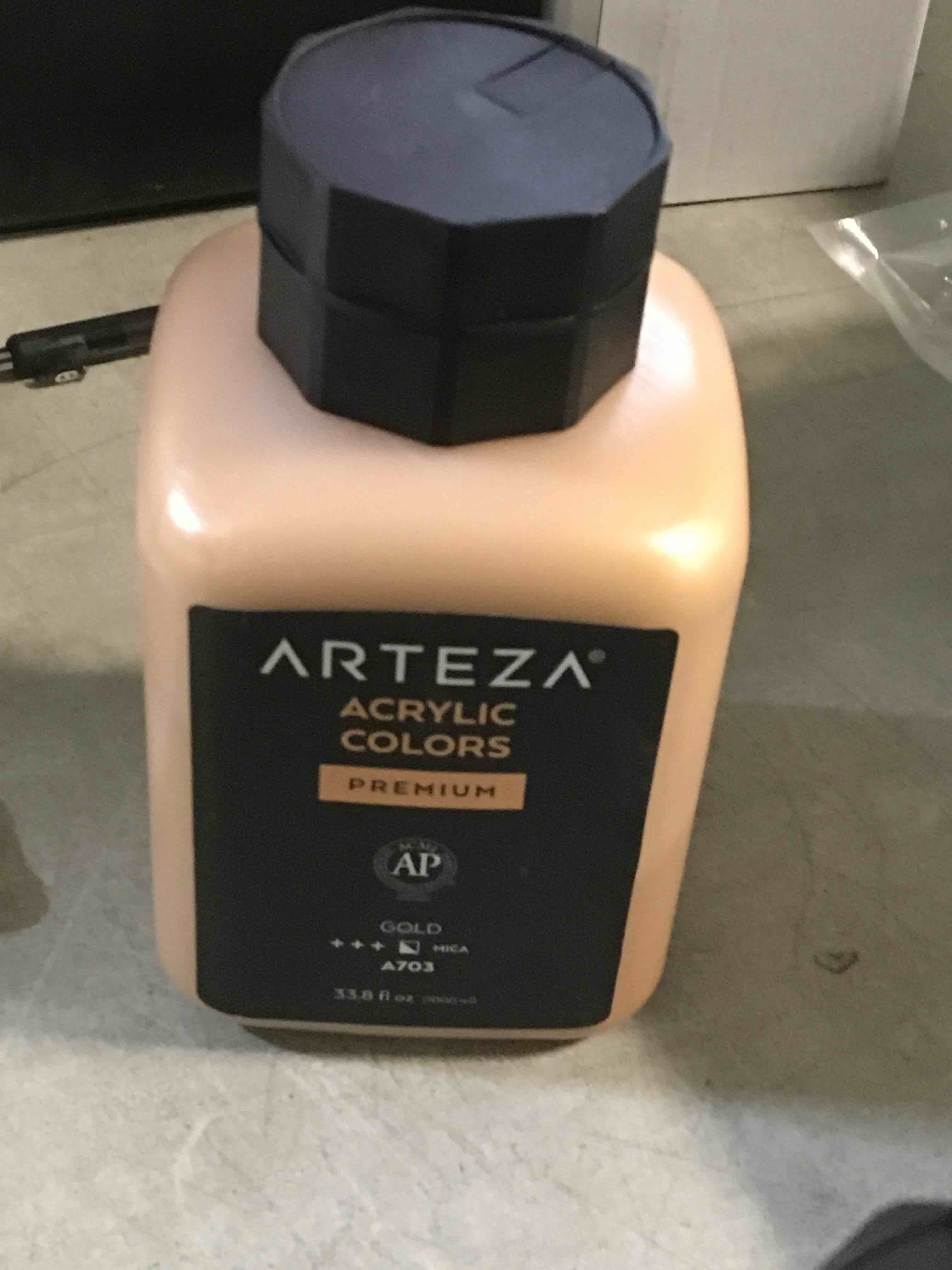 ARTEZA ARTZ-4319 Artists-Drawing-Sets, A703 Gold 33.8 Fl Oz (Pack of 1 ...