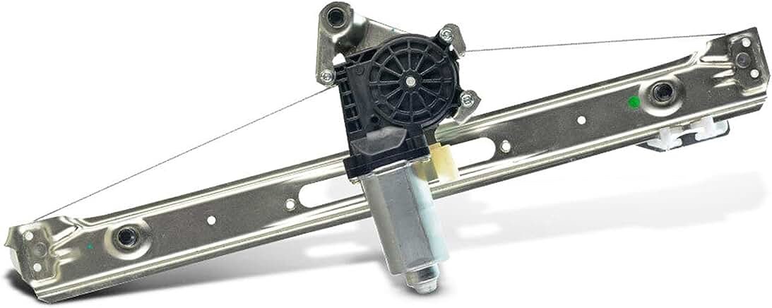 Rear Left Driver Side Power Window Regulator with Motor for BMW E46 ...