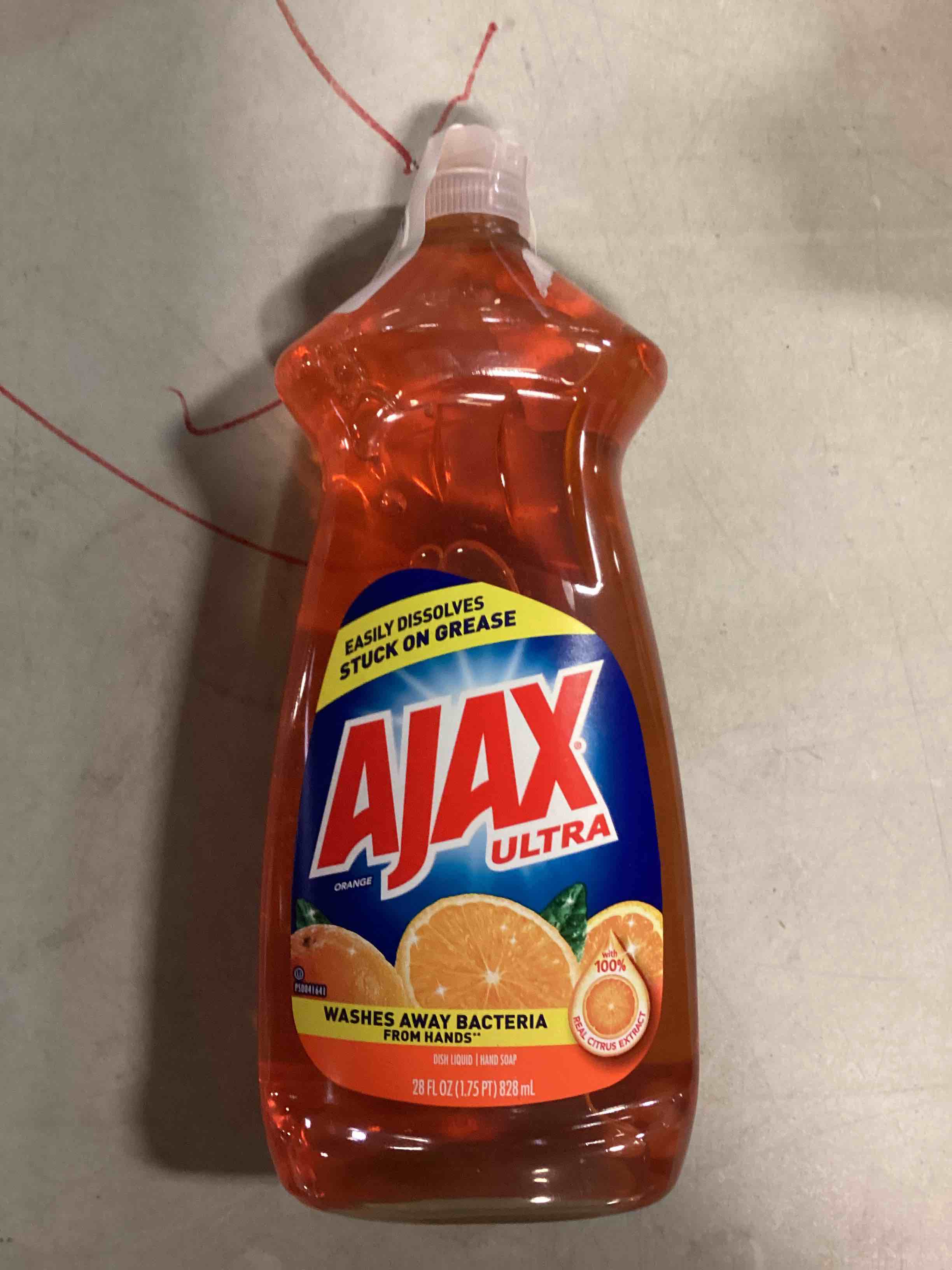 Ajax Orange Ultra Triple Action Liquid Dish Soap - 28 fl oz