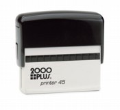 Custom 2000 PLUS® Self-Inking Stamp, P45, 15/16" x 3-3/16" Impression