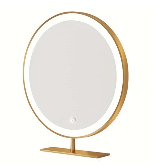 Vanity Mirror with Lights, Round LED Makeup Mirror, Large Makeup Mirror ...