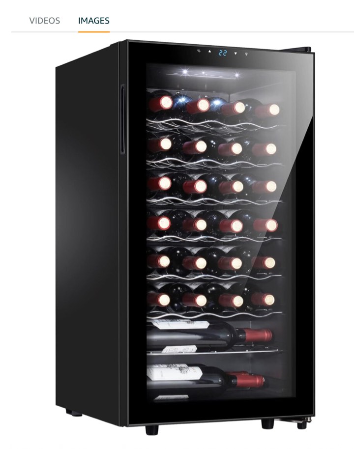 STAIGIS 28 Bottle Compressor Wine Cooler Refrigerator, Small ...