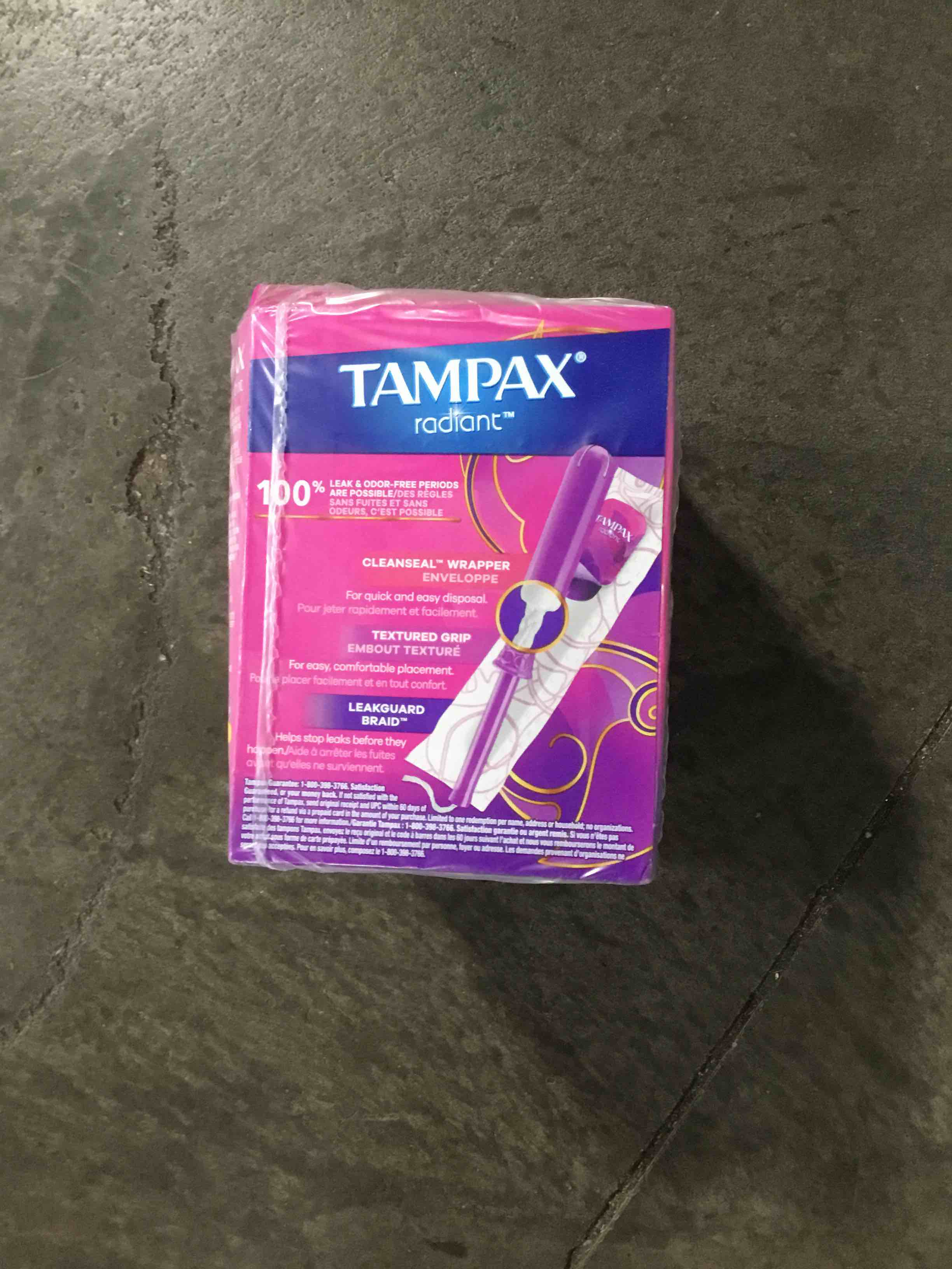 TAMPAX RADIANT REGULAR (3 box | 14 per pack)