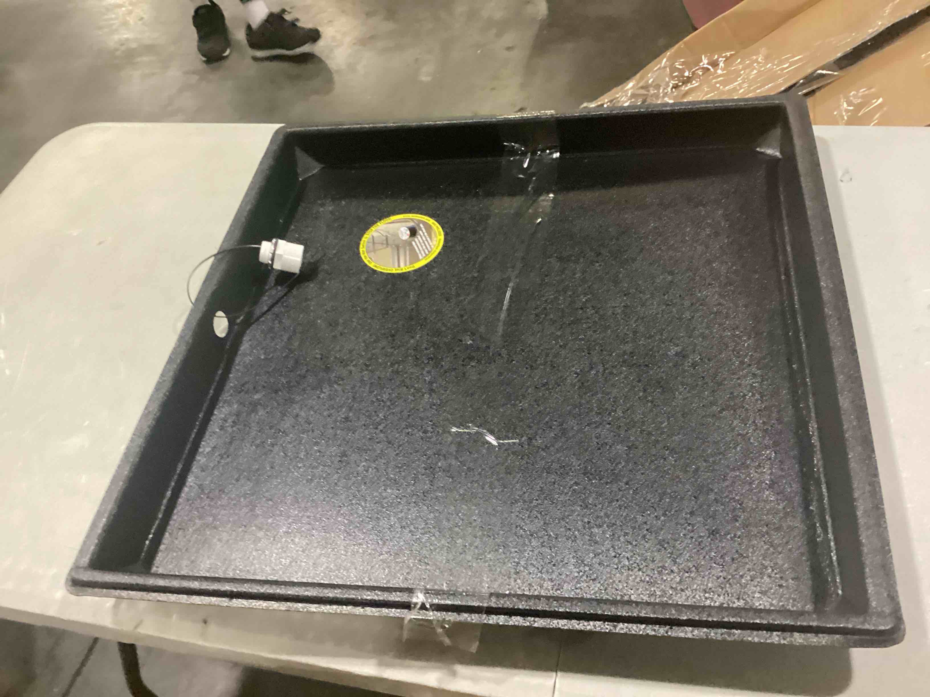 Diversitech A/C Secondary Plastic Condensate Drain Pan, 24" x 24 ...