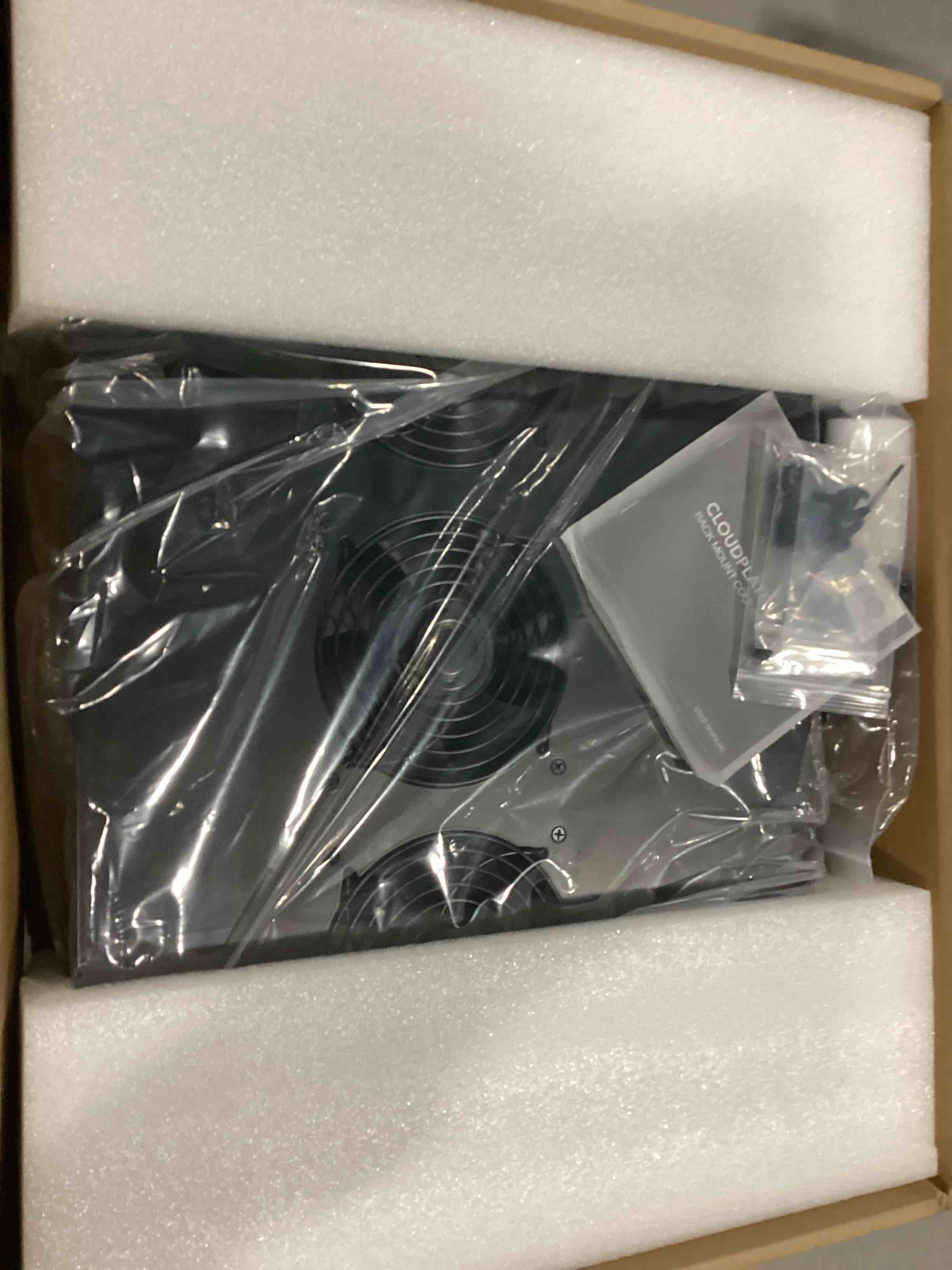 AC Infinity CLOUDPLATE T2, Rack Mount Fan 1U, Top Exhaust Airflow, for ...