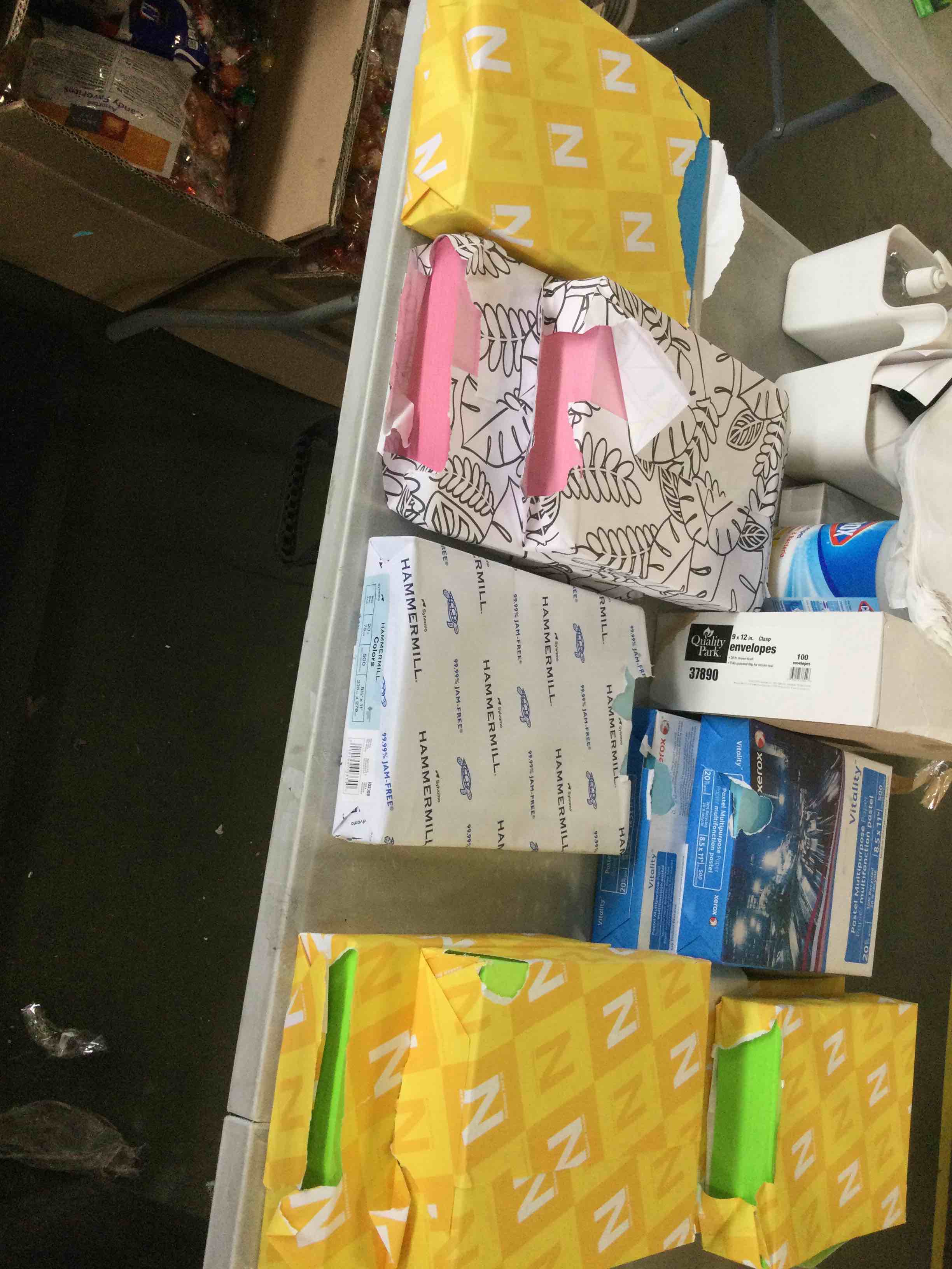 Assorted Printing Paper (Colors and Brands May Very)