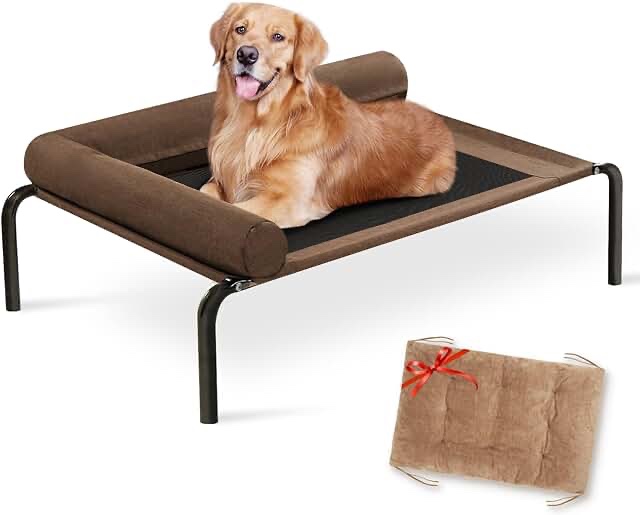 ROMROL dog Bed on the stand