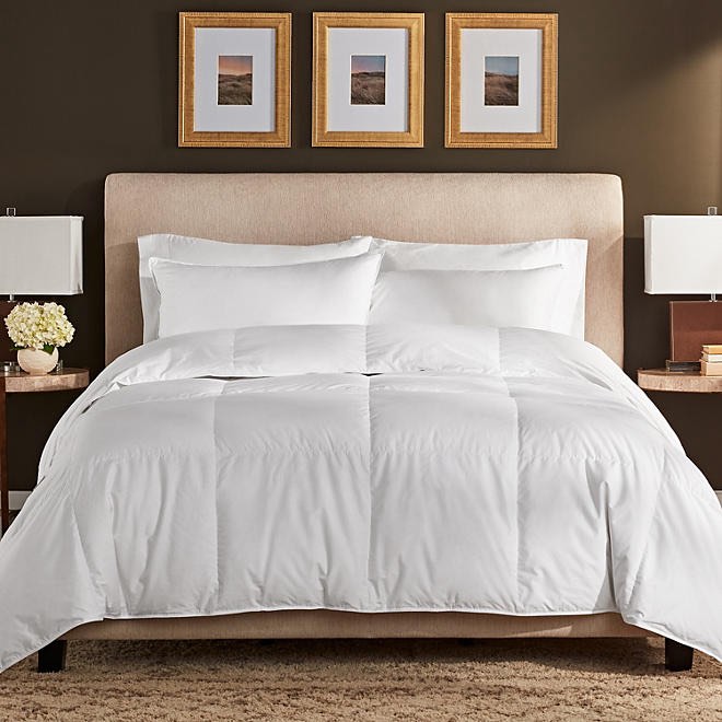 Member's Mark 400-Thread-Count Down Comforter, White full/queen
