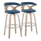 (2) Bar Stool Seats ONLY NO LEGS