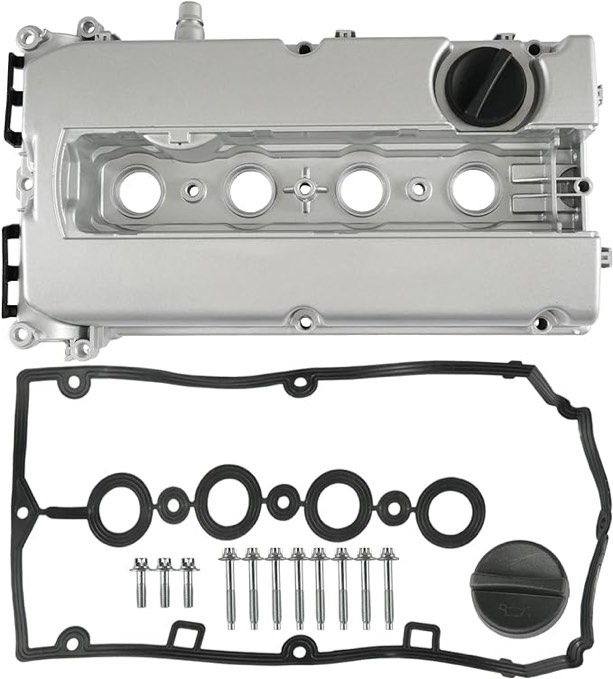 ( incomplete) Aluminum Engine Valve Cover Kit with Gasket, Bolts, Oil ...