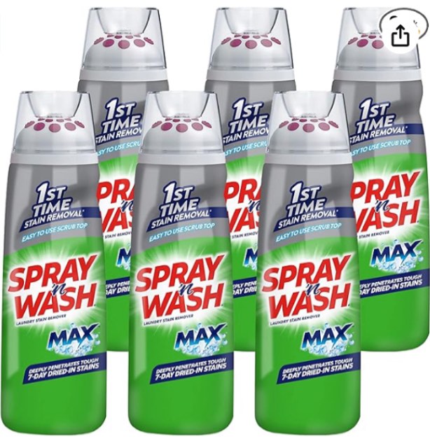 Spray 'n Wash Max Gel Pre-Treat Laundry Stain Stick, 6.7 oz Stain ...