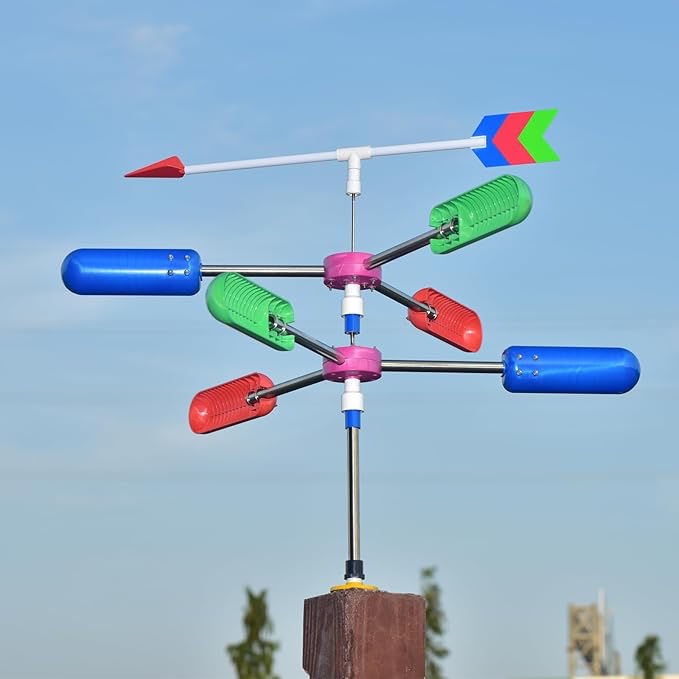 Wind Cups Spinners Weathervanes 39" Diameter Large Wind Spinner with ...
