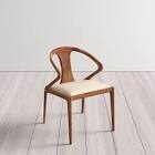 Downham Solid Wood Upholstered Dining Chair