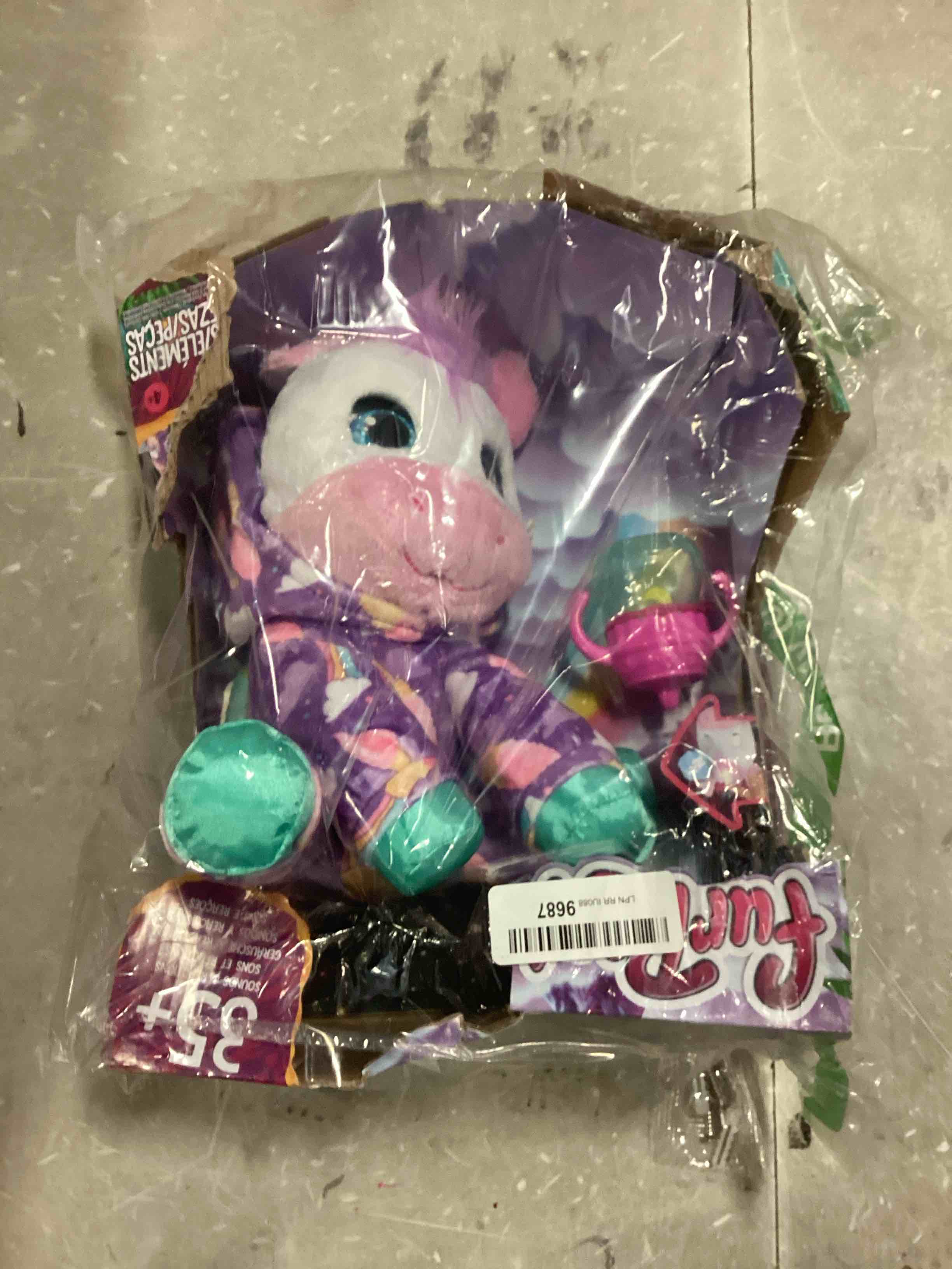 furReal Sweet Jammiecorn Unicorn Interactive 8-inch Plush Stuffed ...