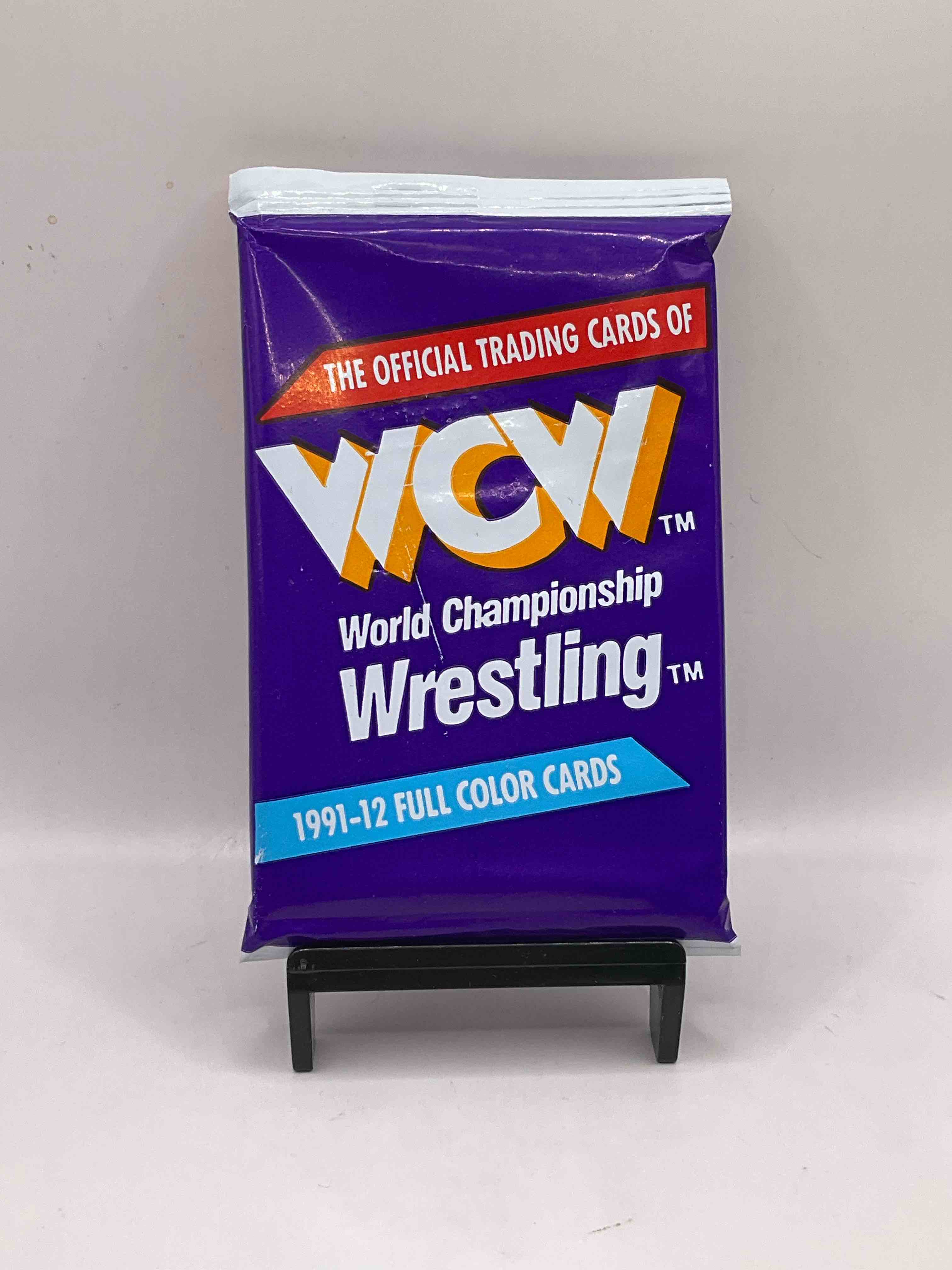 Wrestling Rarity! 1991-92 WCW World Wrestling Championship Card Sealed ...