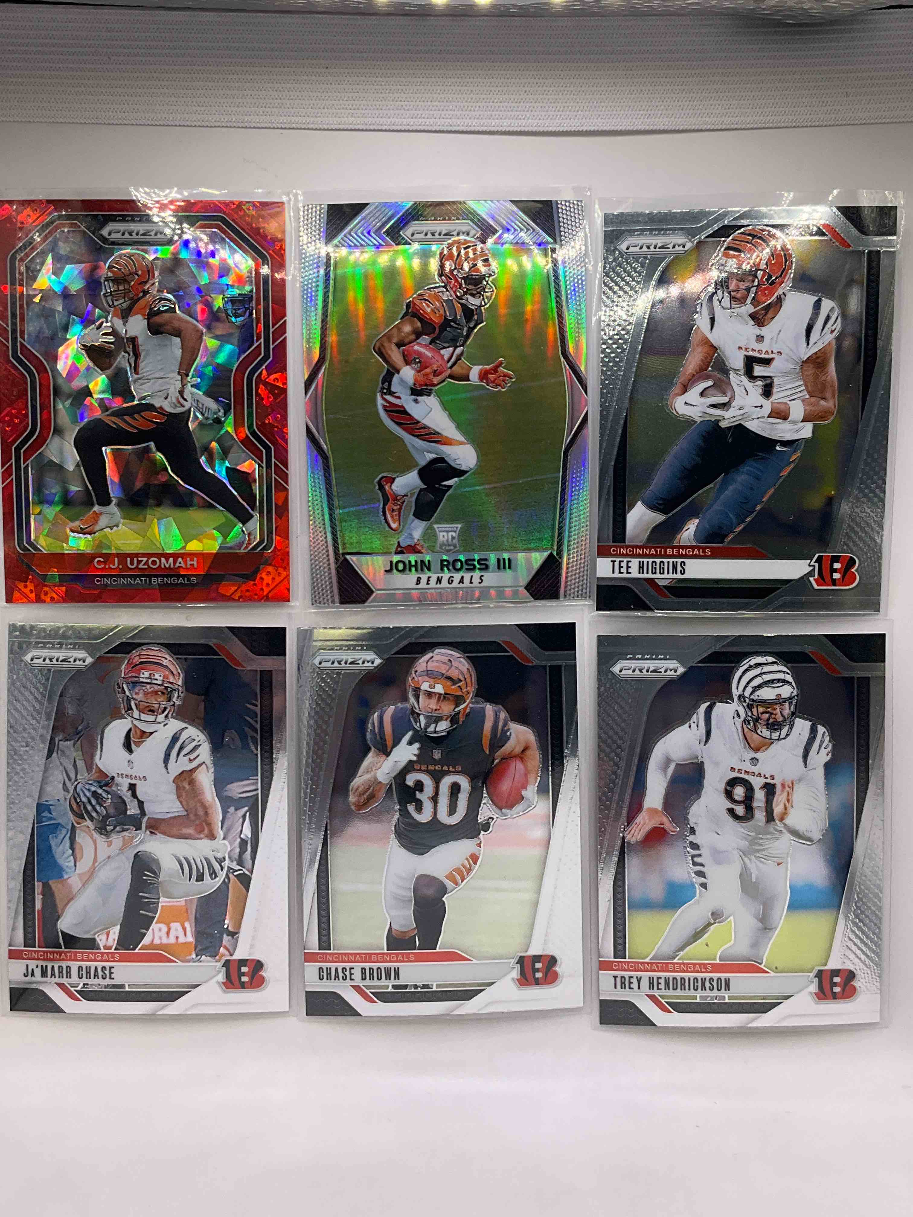 Bengals Insanity! Prizms & Mosaics! Red Cracked Ice & Silver Prizms ...